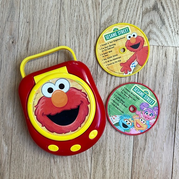 Sesame Street | Toys | Sesame Street Toy Cd Player 2 Disks | Poshmark